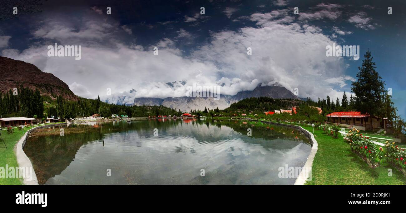 Lower Kachura Lake, also known as Shangrila Lake is located in Kachura ...