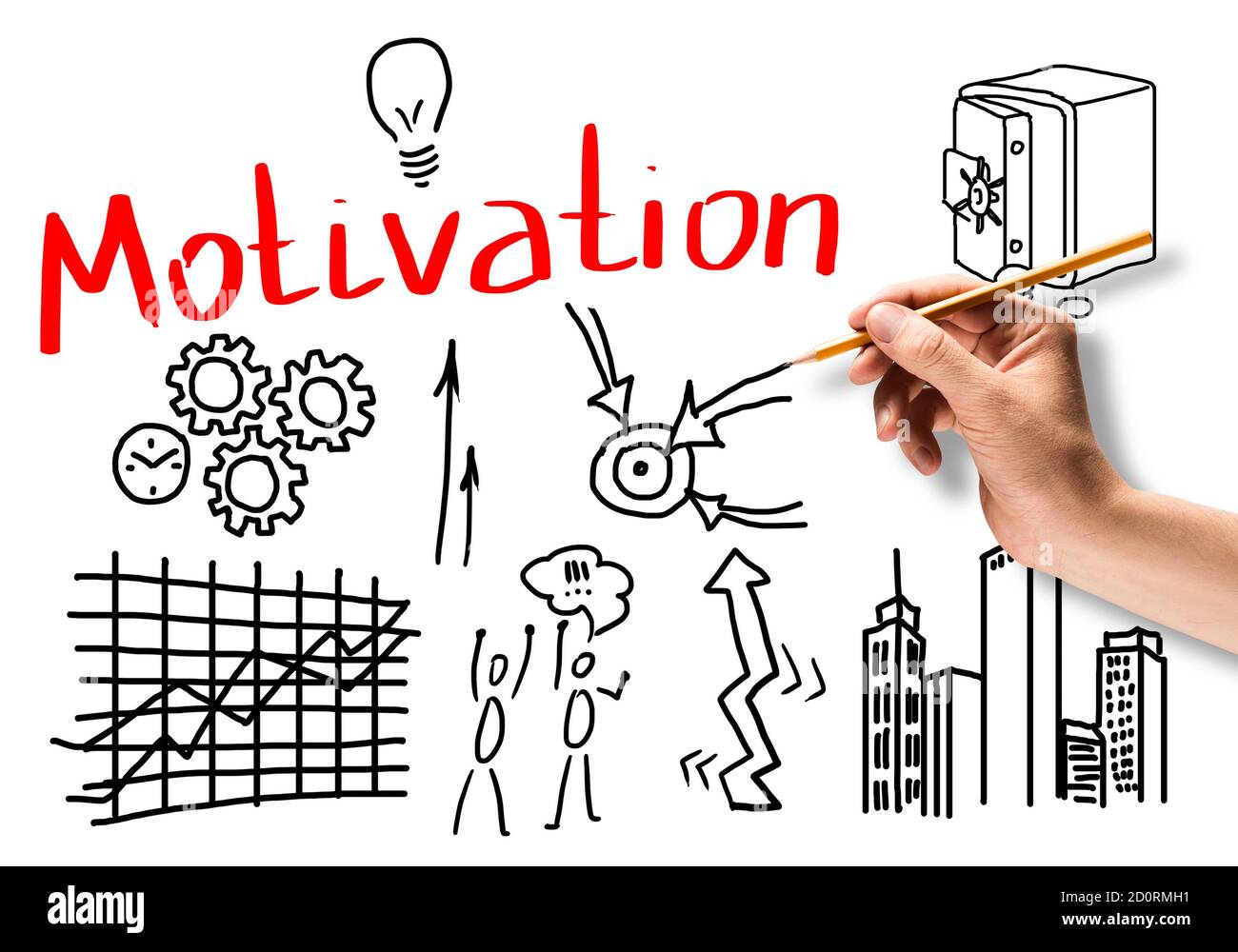 Business vision strategy conceptual Cut Out Stock Images & Pictures - Alamy