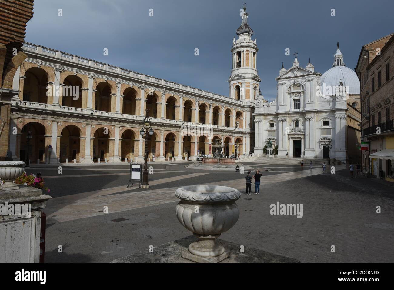 Loreto, Italy - 22 September 2020: the Sanctuary of Madonna at Loreto ...