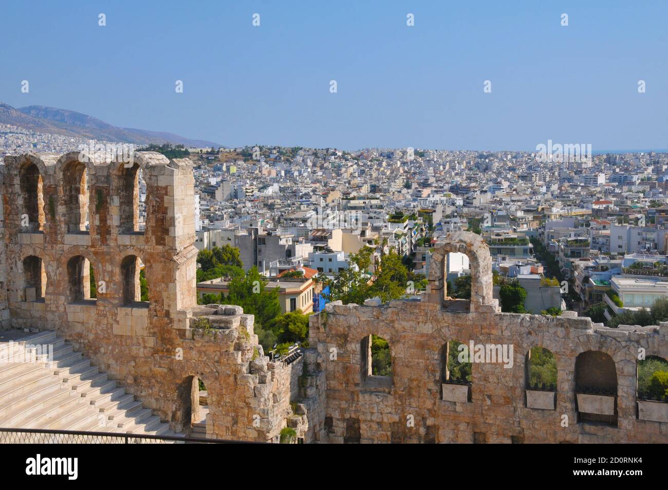 Athens, Greece architecture, ruins and street and city scenes Stock ...