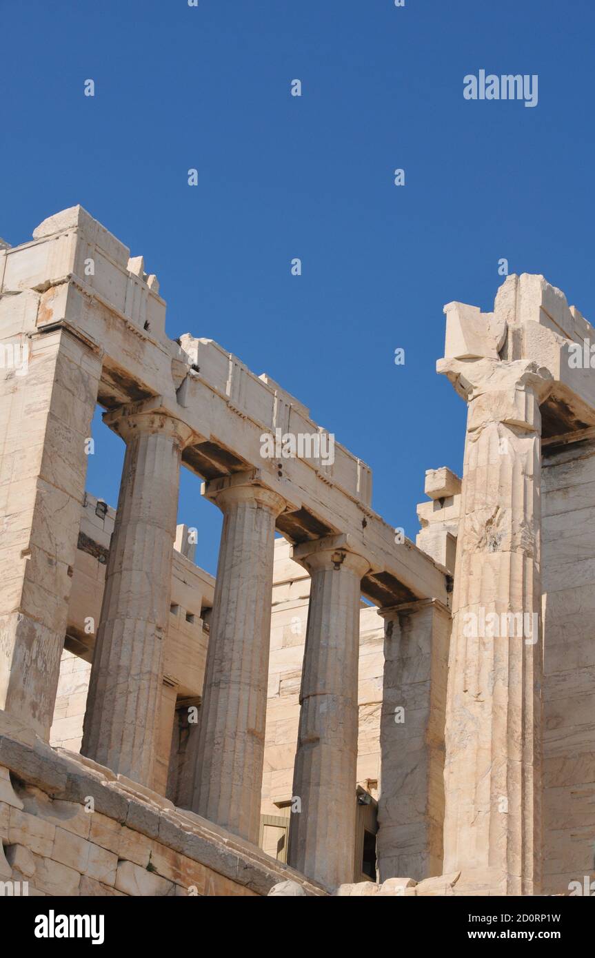 Athens, Greece architecture, ruins and street and city scenes Stock ...