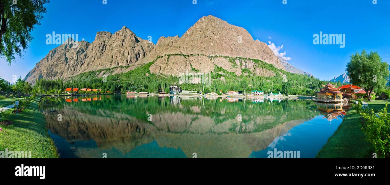 Lower Kachura Lake, also known as Shangrila Lake is located in Kachura ...