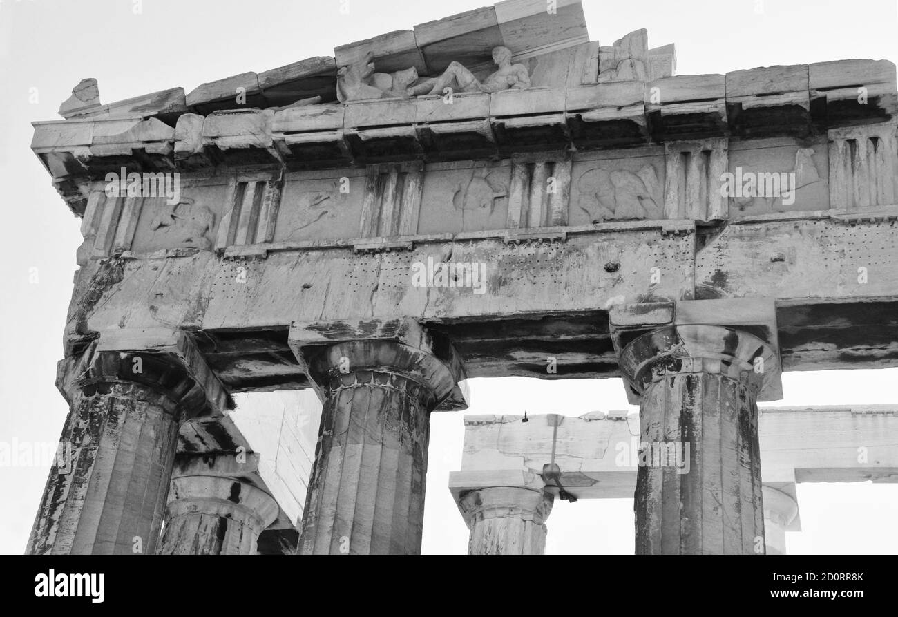 Athens, Greece architecture, ruins and street and city scenes Stock ...