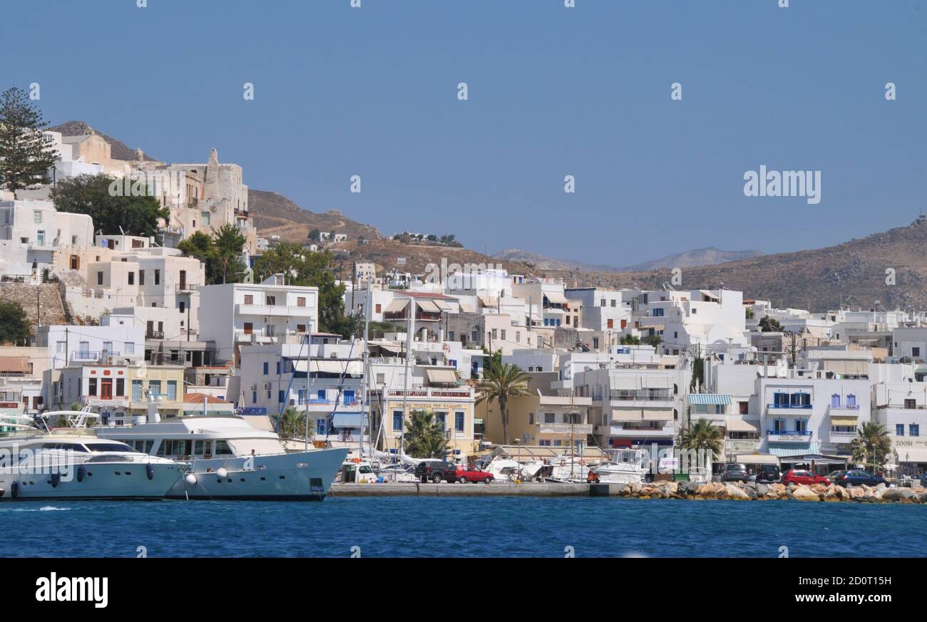 Naxos,Greece a Greek Cyclades Island Stock Photo - Alamy