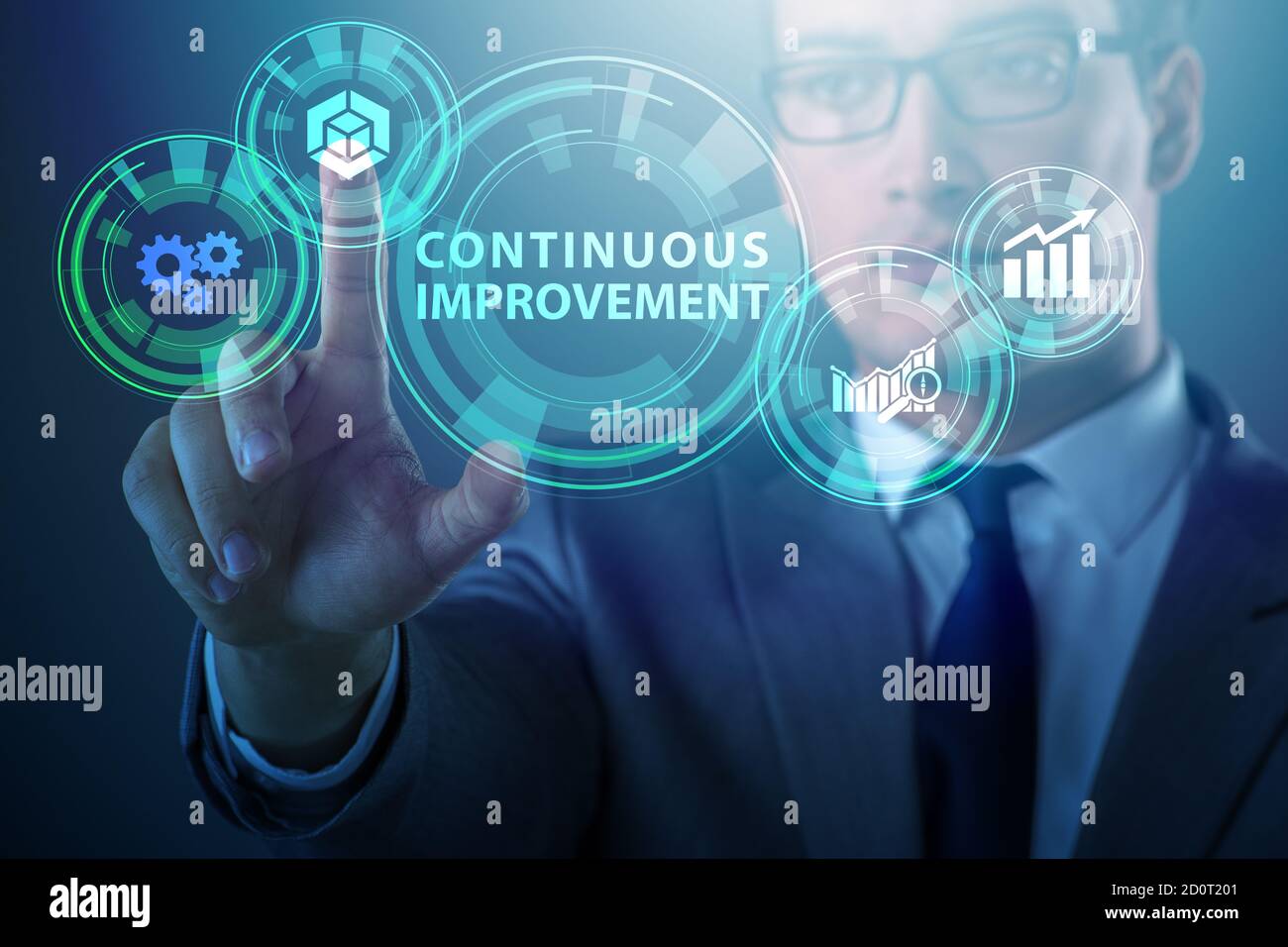 Continuous improvement concept in the business Stock Photo - Alamy
