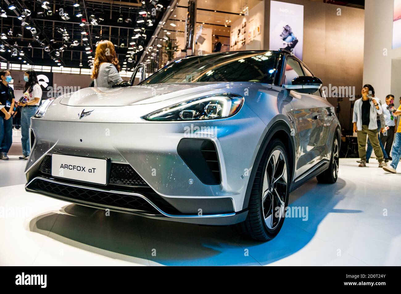 ArcFox α-T seen at the 2020 Beijing Auto Show Stock Photo - Alamy