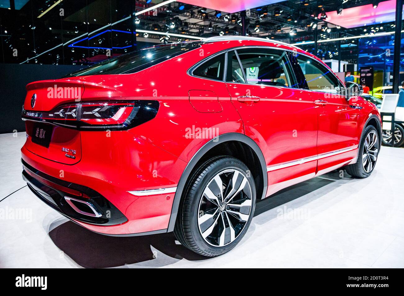 Volkswagen Tiguan X seen at the 2020 Beijing Auto Show Stock Photo - Alamy