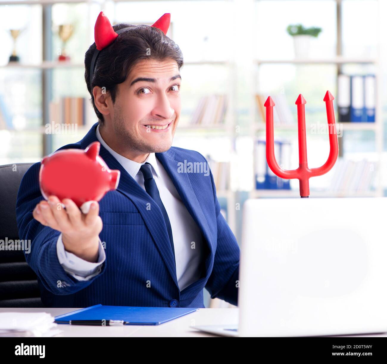 Lucifer Satan Devil Money High Resolution Stock Photography and Images ...