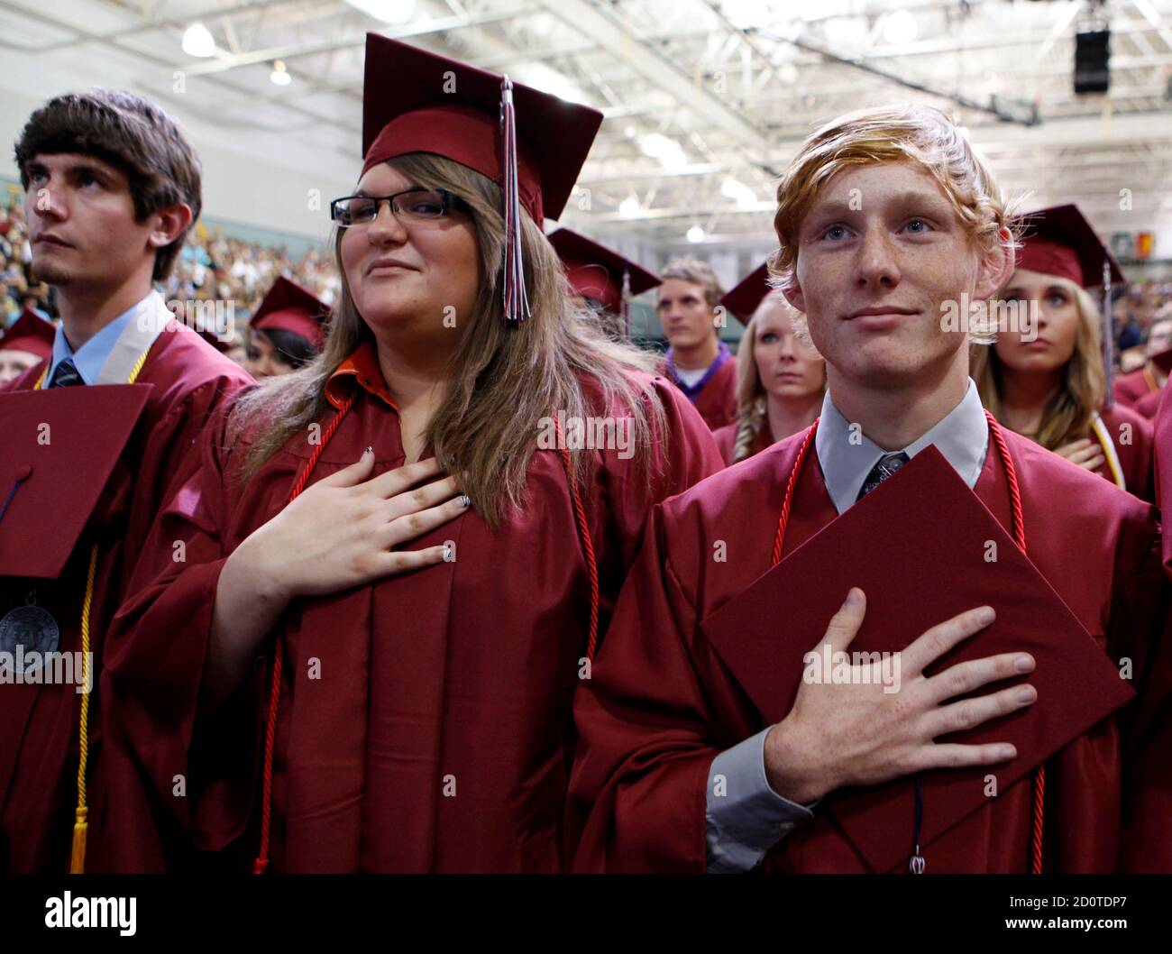 Pledge of allegiance high school hi-res stock photography and images ...