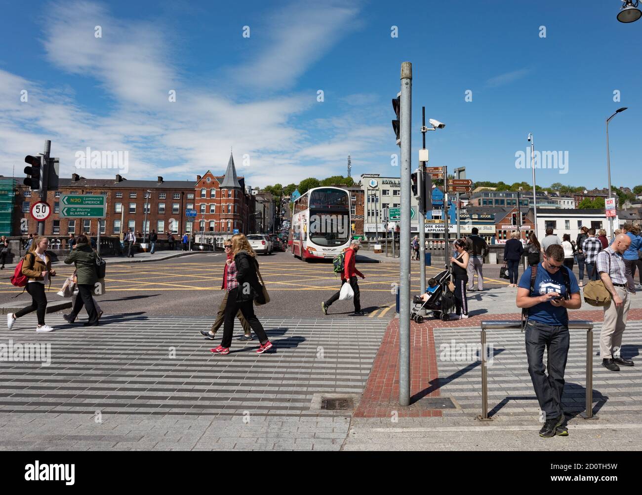 St. patricks street cork ireland hi-res stock photography and images ...