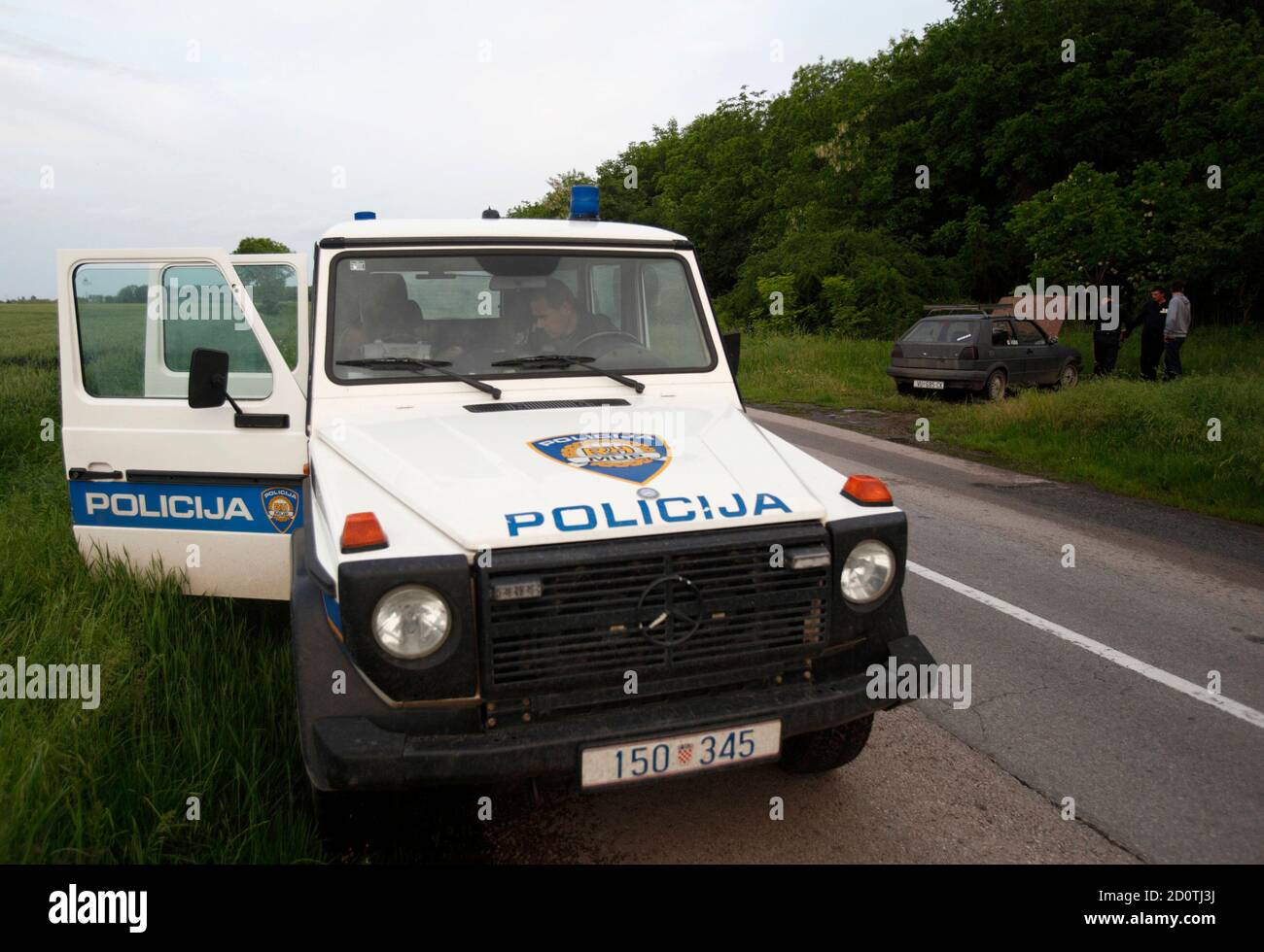 Border police montenegro hi-res stock photography and images - Alamy