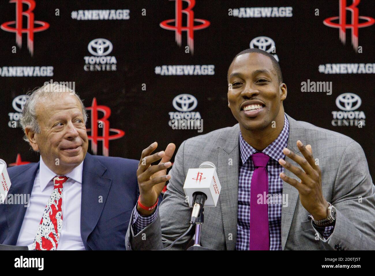 Leslie alexander houston rockets hi-res stock photography and images ...