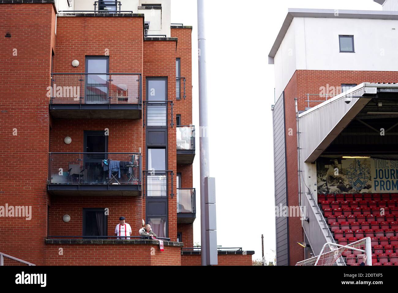 Leyton orient fans on hi-res stock photography and images - Alamy