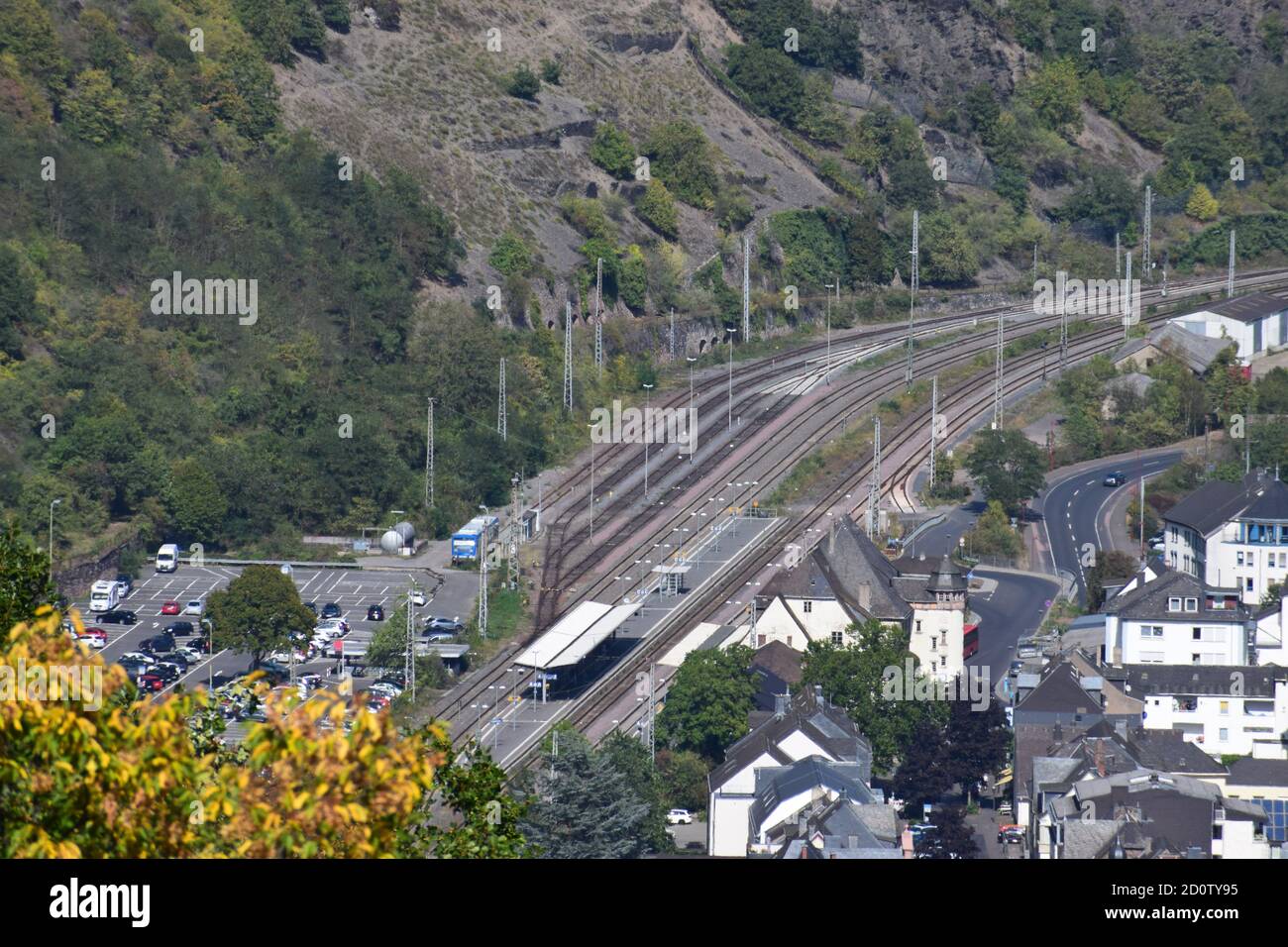 train station Cochem Stock Photo - Alamy