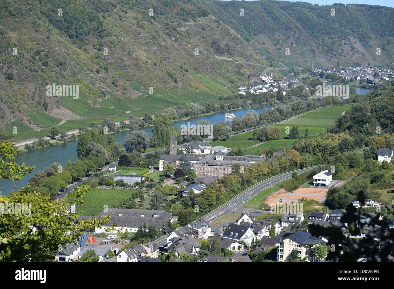 view across Cochem-Sehl Stock Photo - Alamy
