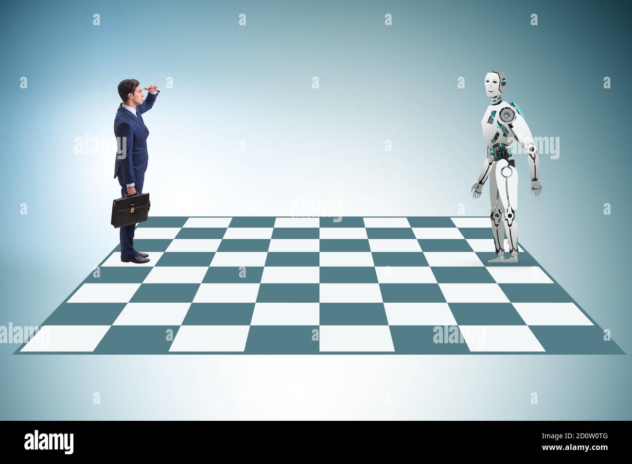 Humans vs ai hi-res stock photography and images - Alamy