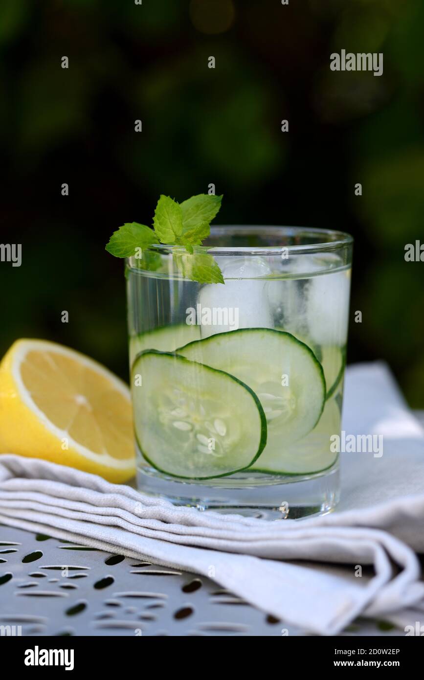 Cucumber water hi-res stock photography and images - Alamy