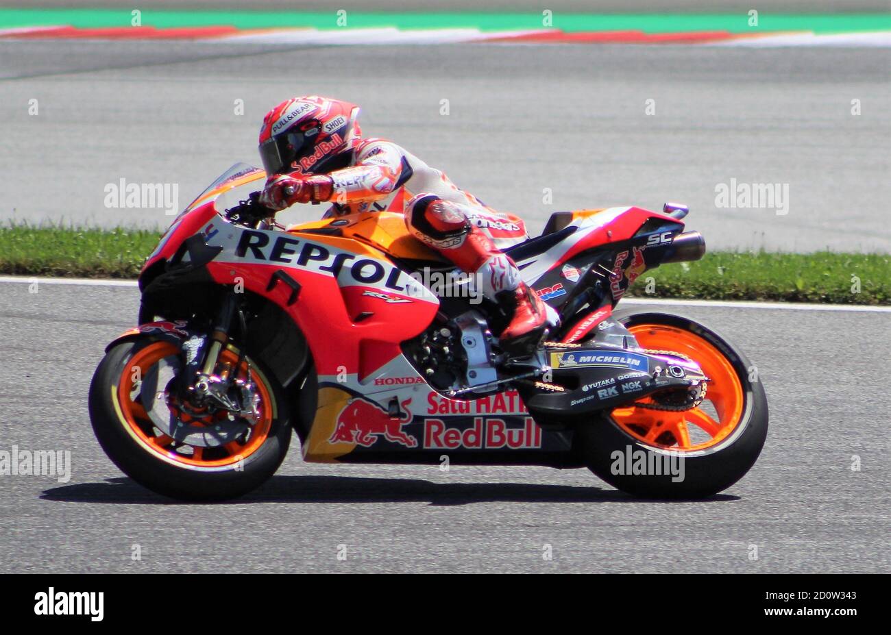 Marc Marquez at the AustrianGP in Spielberg, Austria Stock Photo - Alamy