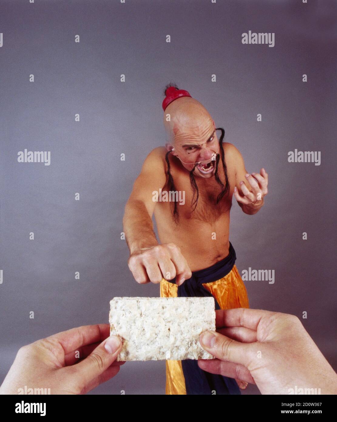 Kung Fu, crispbread, funny, Berlin, Germany, Europe Stock Photo - Alamy