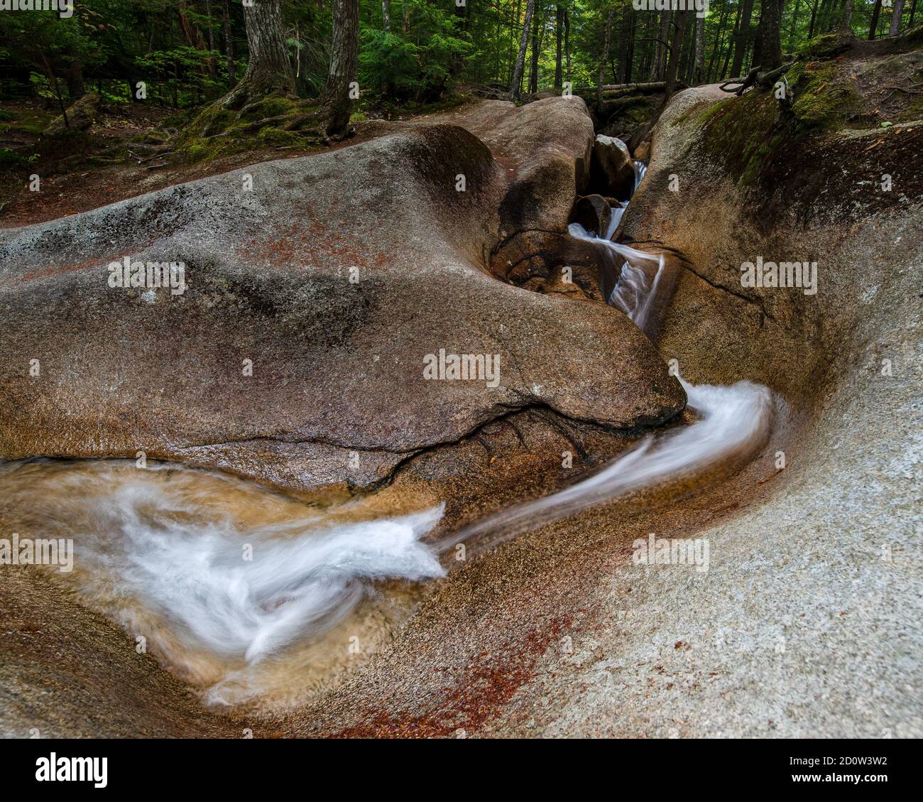 Franconia notch waterfall hi-res stock photography and images - Alamy