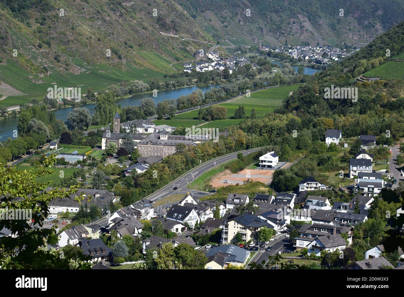 view across Cochem-Sehl Stock Photo - Alamy