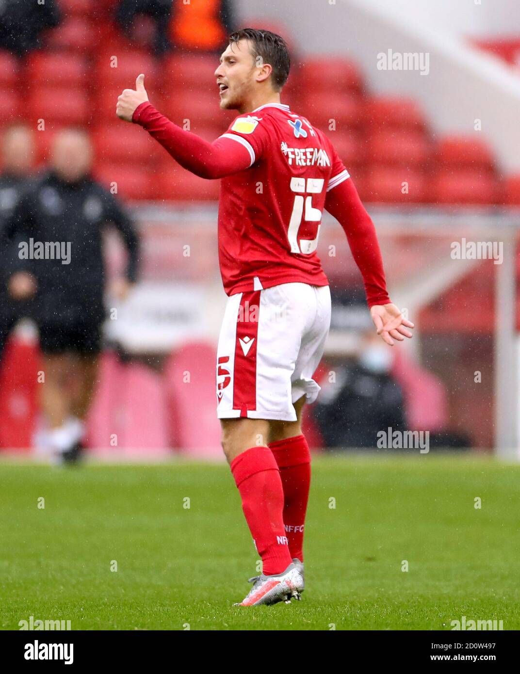 Nottingham Forest's Luke Freeman celebrates scoring his side's first ...