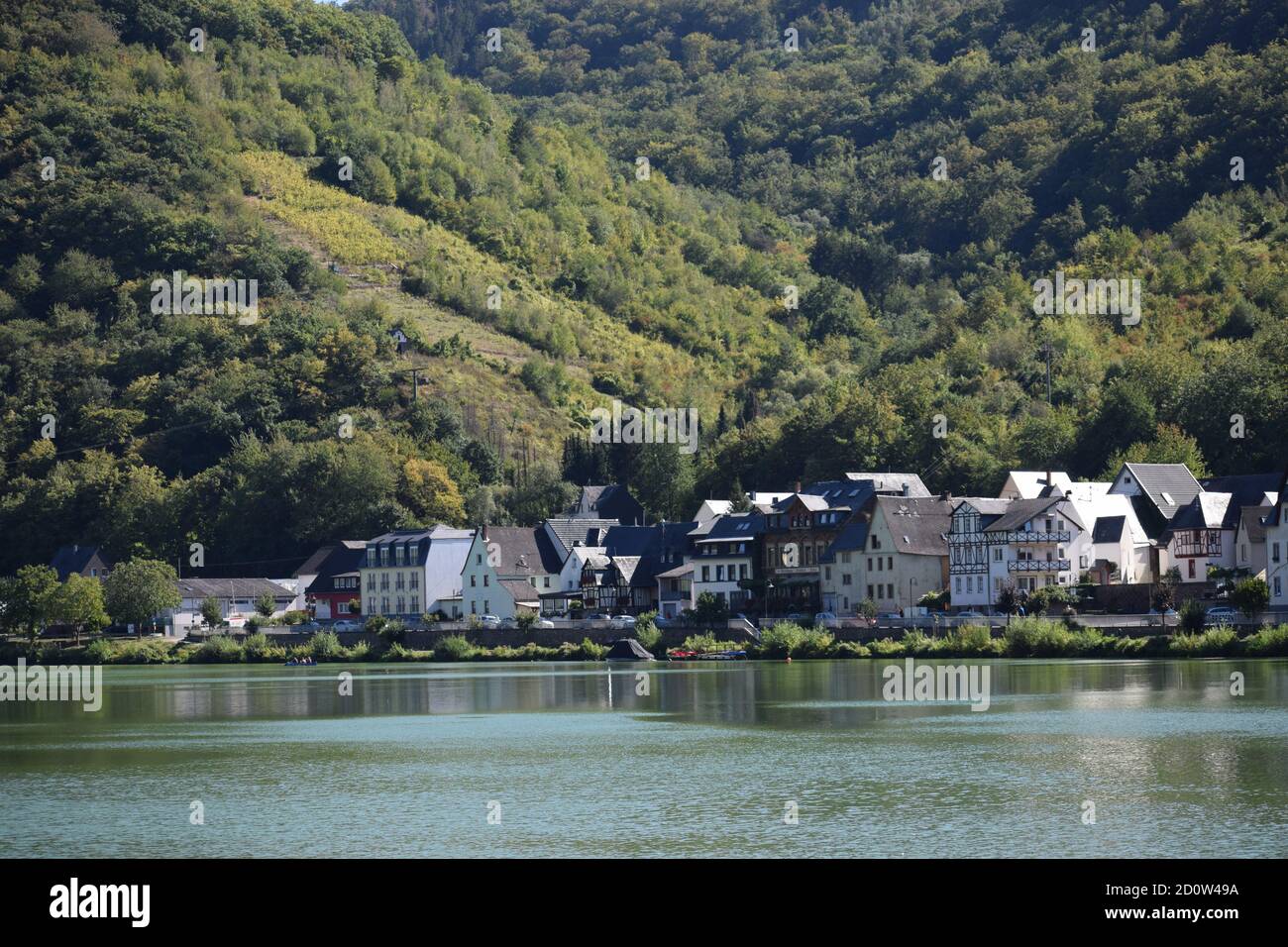 Mosel valley village Briedern Stock Photo - Alamy