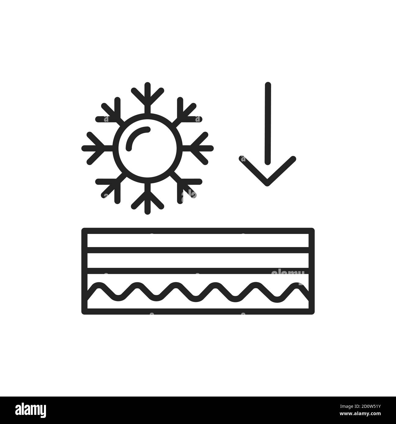Skin care flat line Stock Vector Images - Alamy