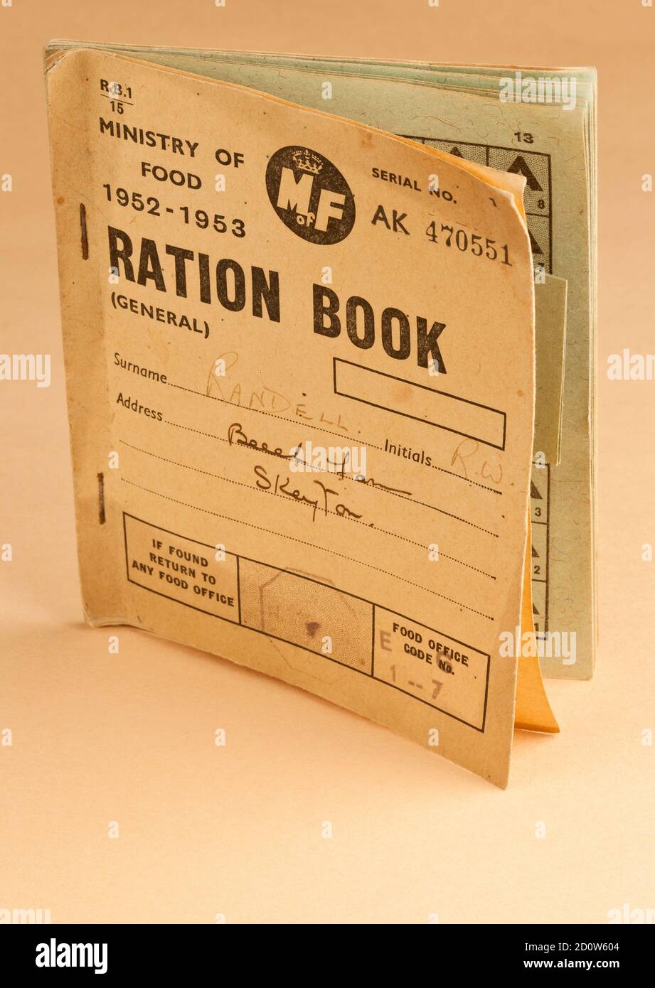 Ministry of food book hi-res stock photography and images - Alamy