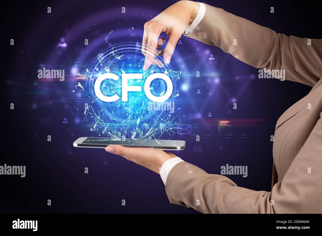 Cfo symbol hi-res stock photography and images - Alamy