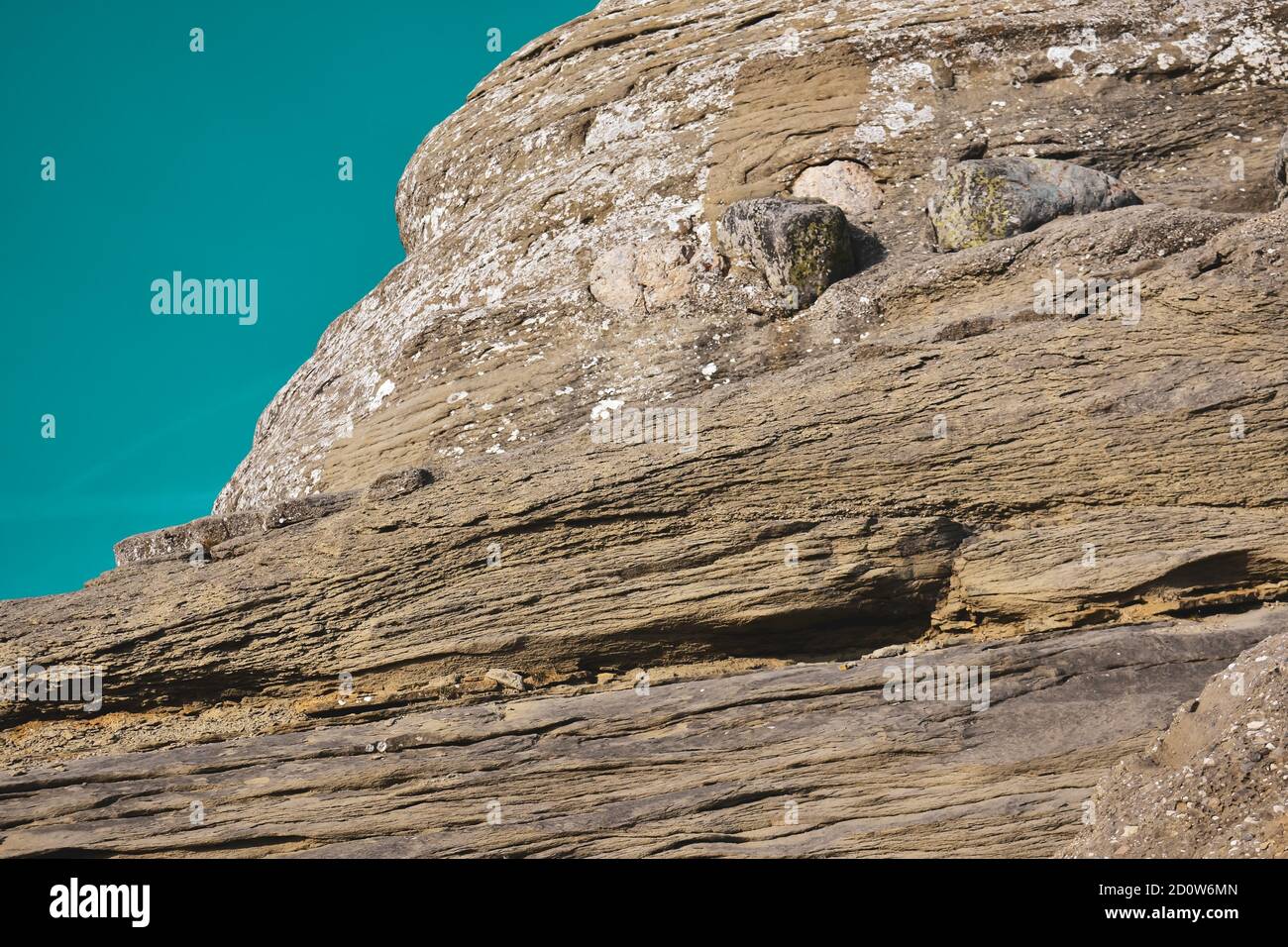Closeup of volcanic ash layers Stock Photo - Alamy