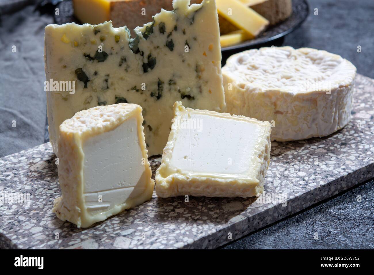 Collection of hard round cheeses hi-res stock photography and images ...