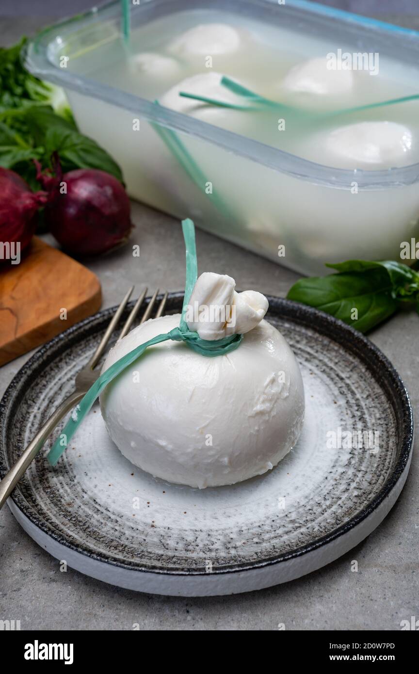 Burrata farm hi-res stock photography and images - Alamy