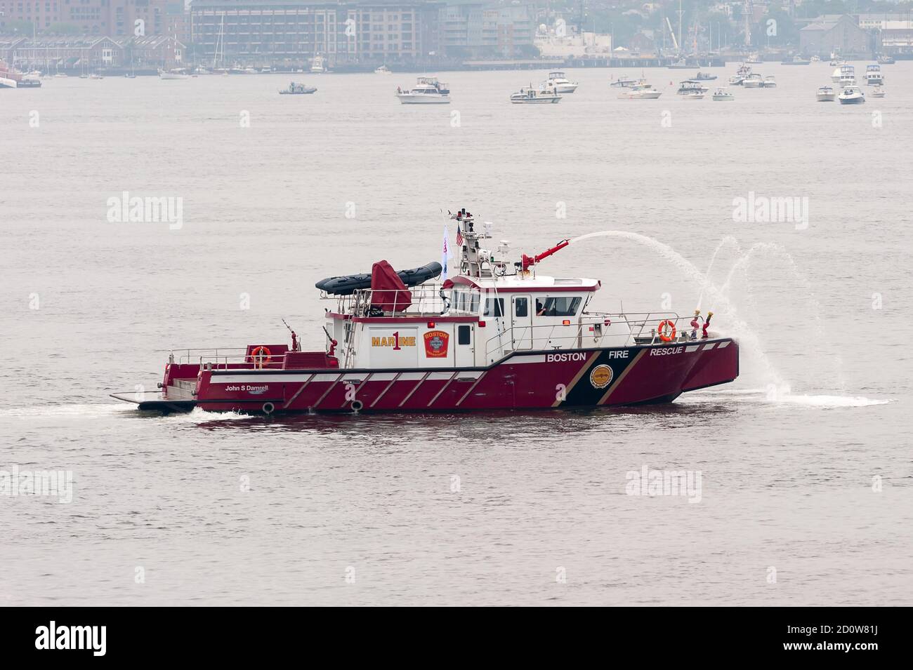 Boston, Massachusetts. 13th June, 2017. Marine One, Boston Fire ...