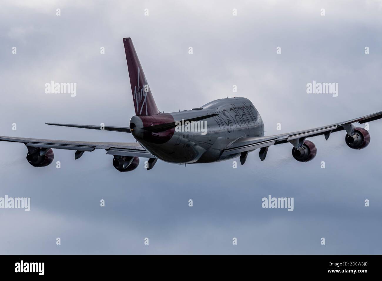 Virgin atlantic boeing 747 400 named hi-res stock photography and ...