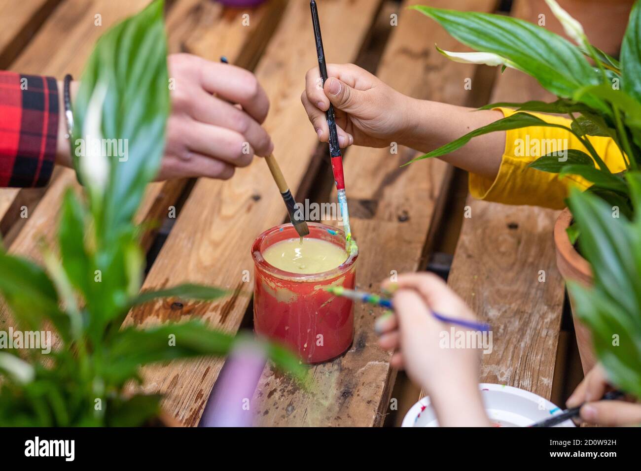 Hand dip in water hi-res stock photography and images - Alamy