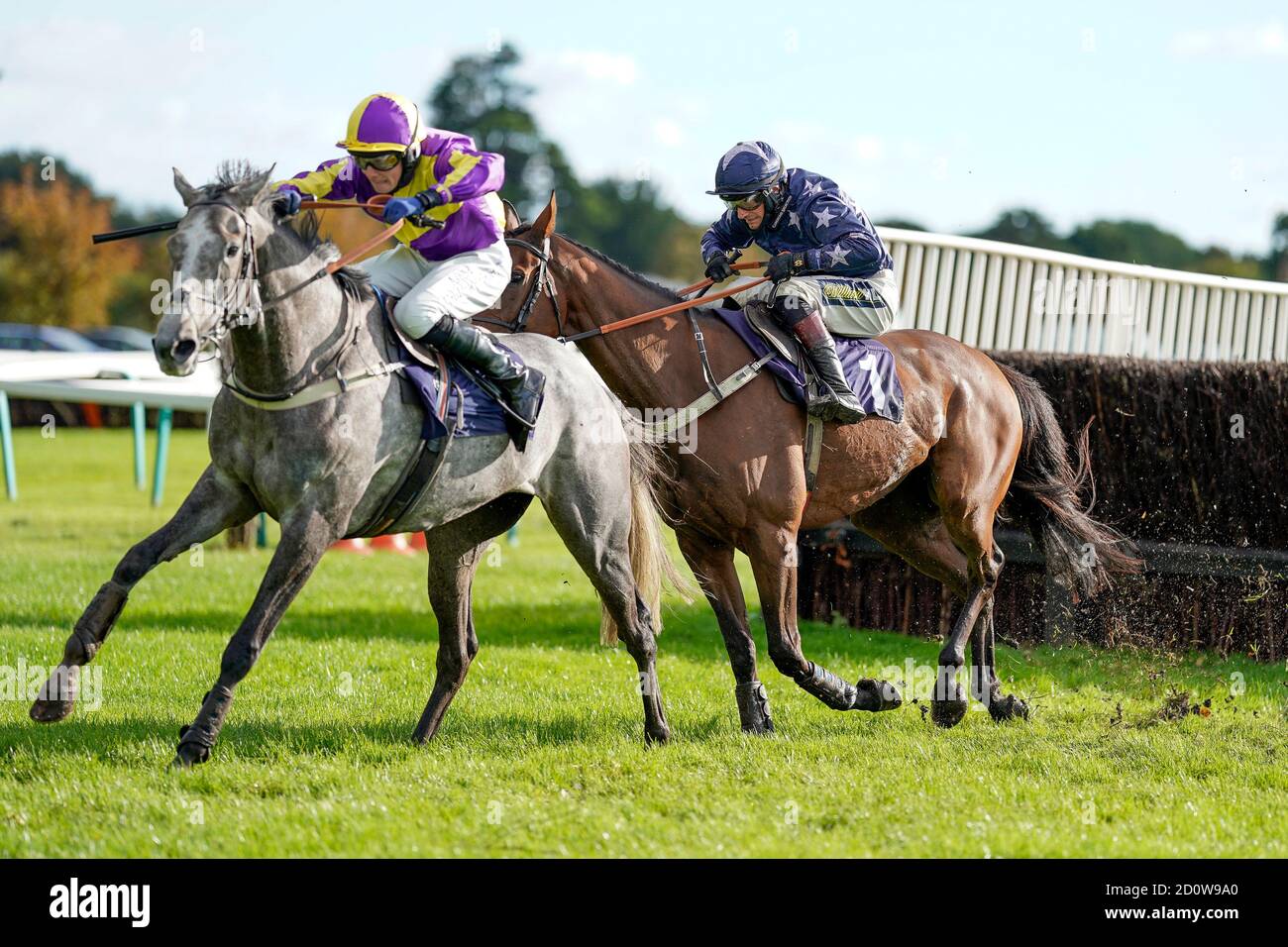 Flaminger ridden by Joshua Moore clears the last to win The Bigmore ...