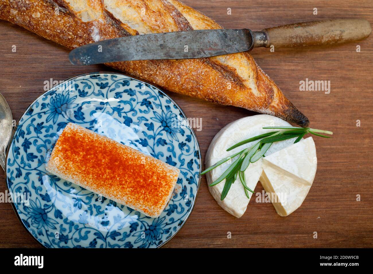Slice french brie de hi-res stock photography and images - Alamy