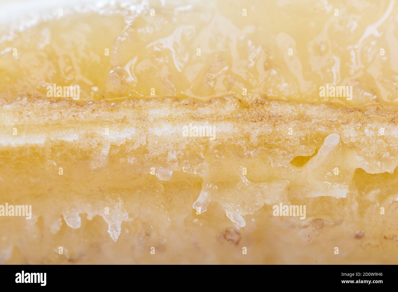 Banana with decay isolated on white background Stock Photo - Alamy