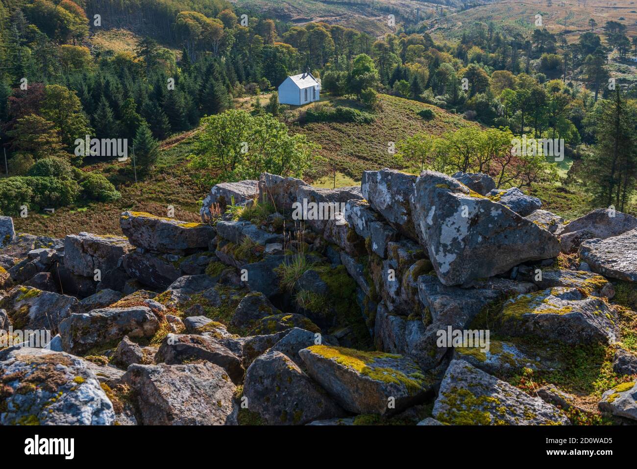 Dun Borrodale on The isle of Raasay Stock Photo - Alamy