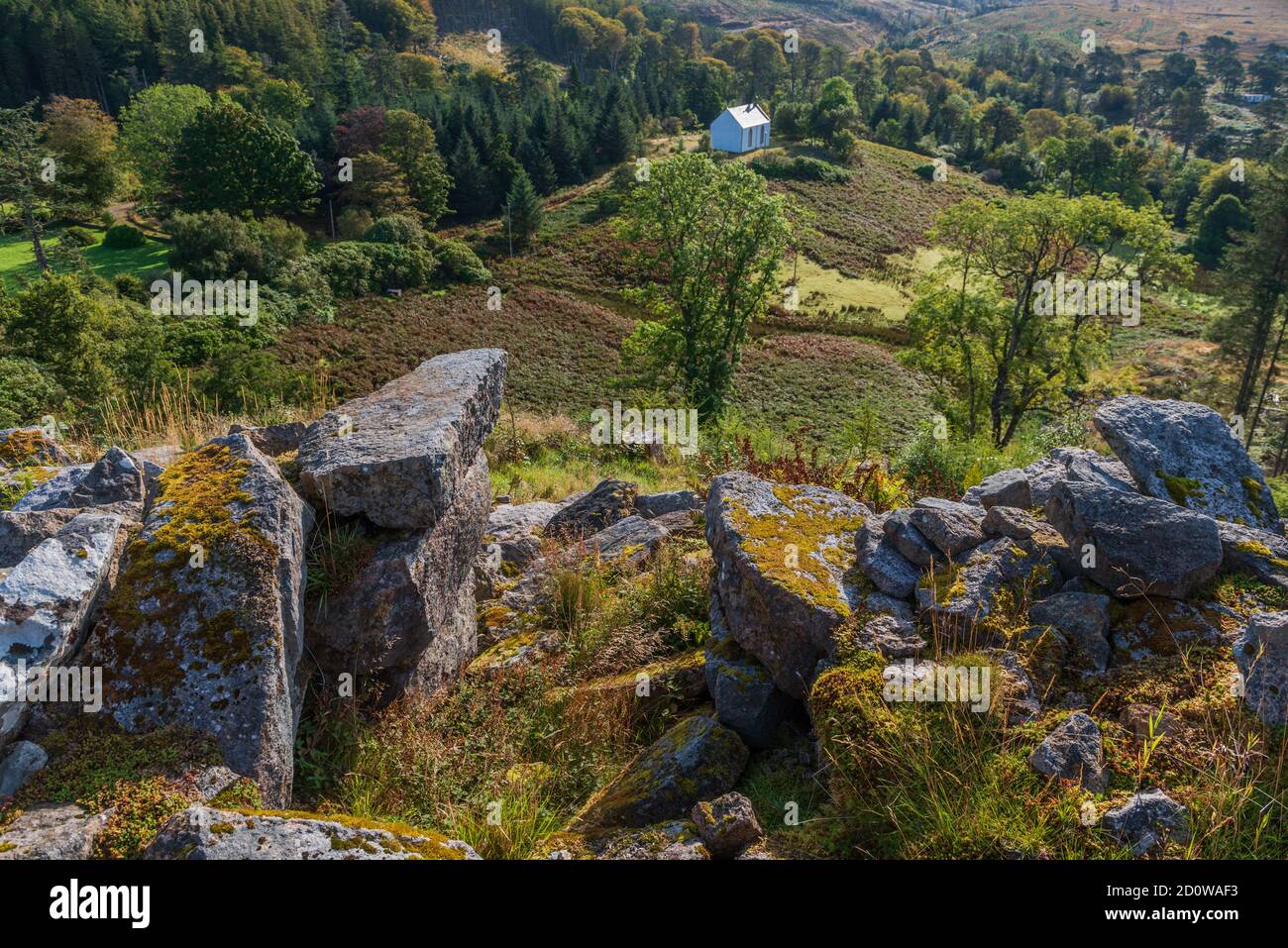 Dun Borrodale on The isle of Raasay Stock Photo - Alamy