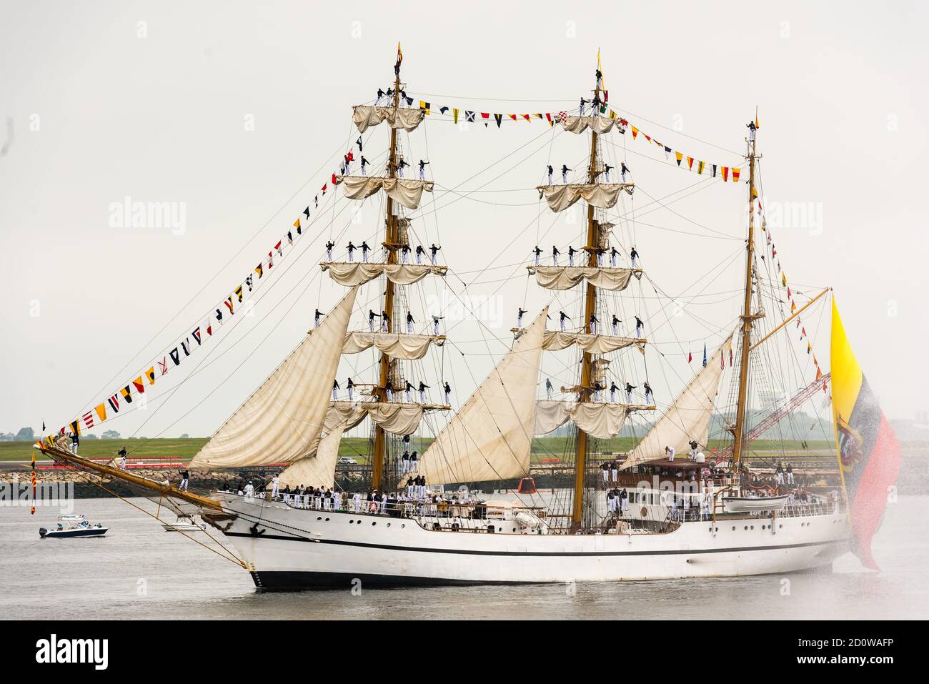 Boston, Massachusetts. 13th June, 2017. Ecuadorian Navy tall ship ...
