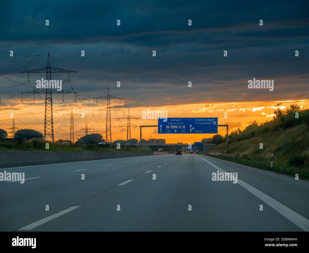 German traffic posts hi-res stock photography and images - Alamy