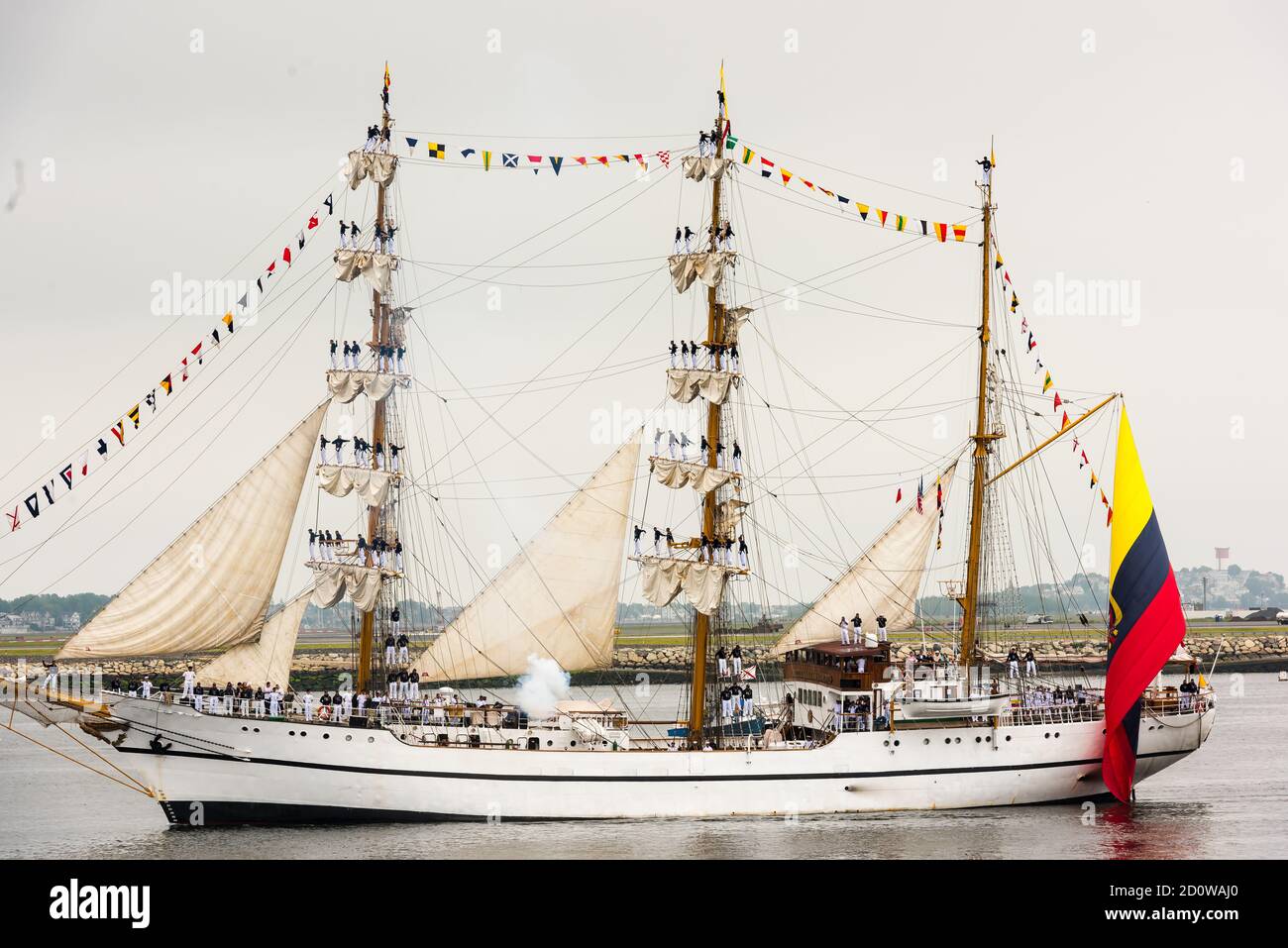 Boston, Massachusetts. 13th June, 2017. Ecuadorian Navy tall ship ...