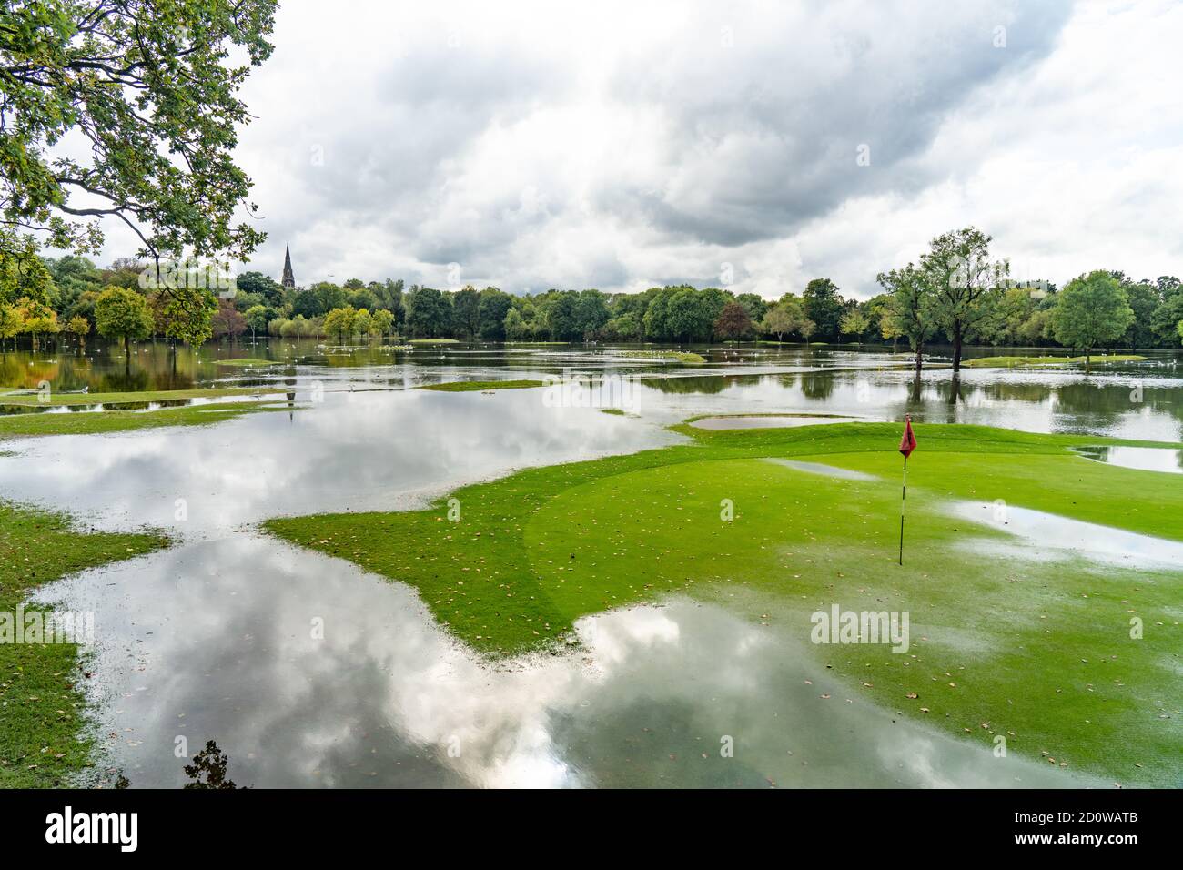 Golf Rain Flood High Resolution Stock Photography and Images - Alamy