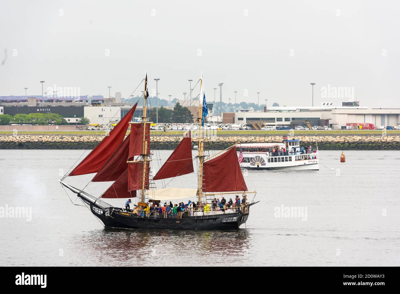 Boston, Massachusetts. 13th June, 2017. Pirate Ship Formidable during ...