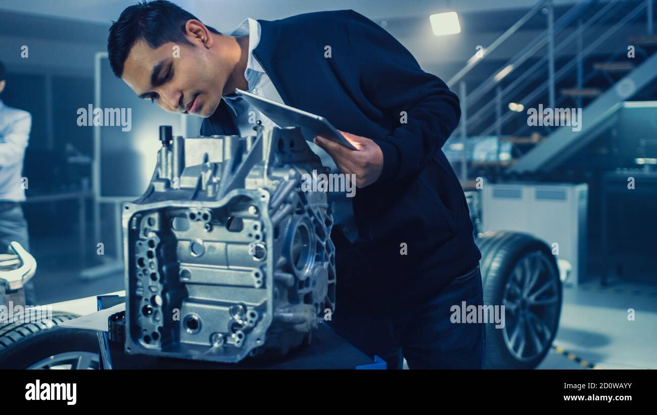 Development Laboratory Room with Professional Automotive Design ...