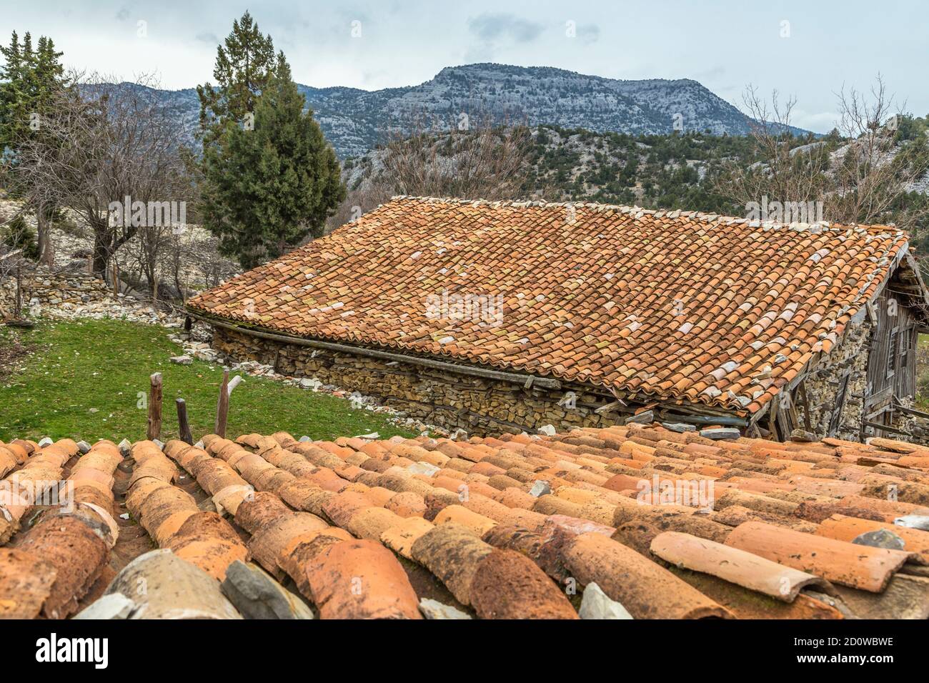 Original buildings reflecting traditional Ottoman architecture in ...