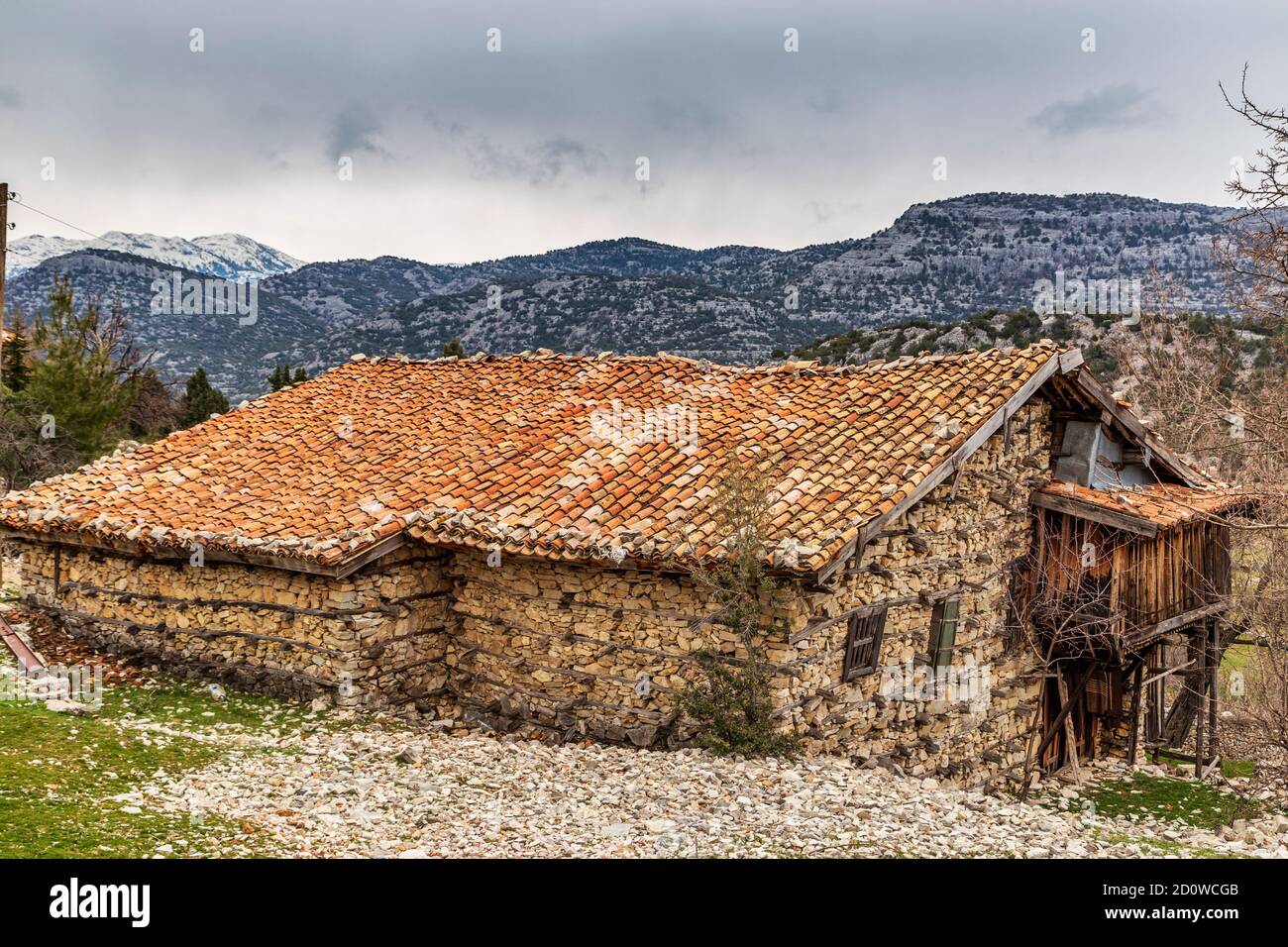 Original buildings reflecting traditional Ottoman architecture in ...