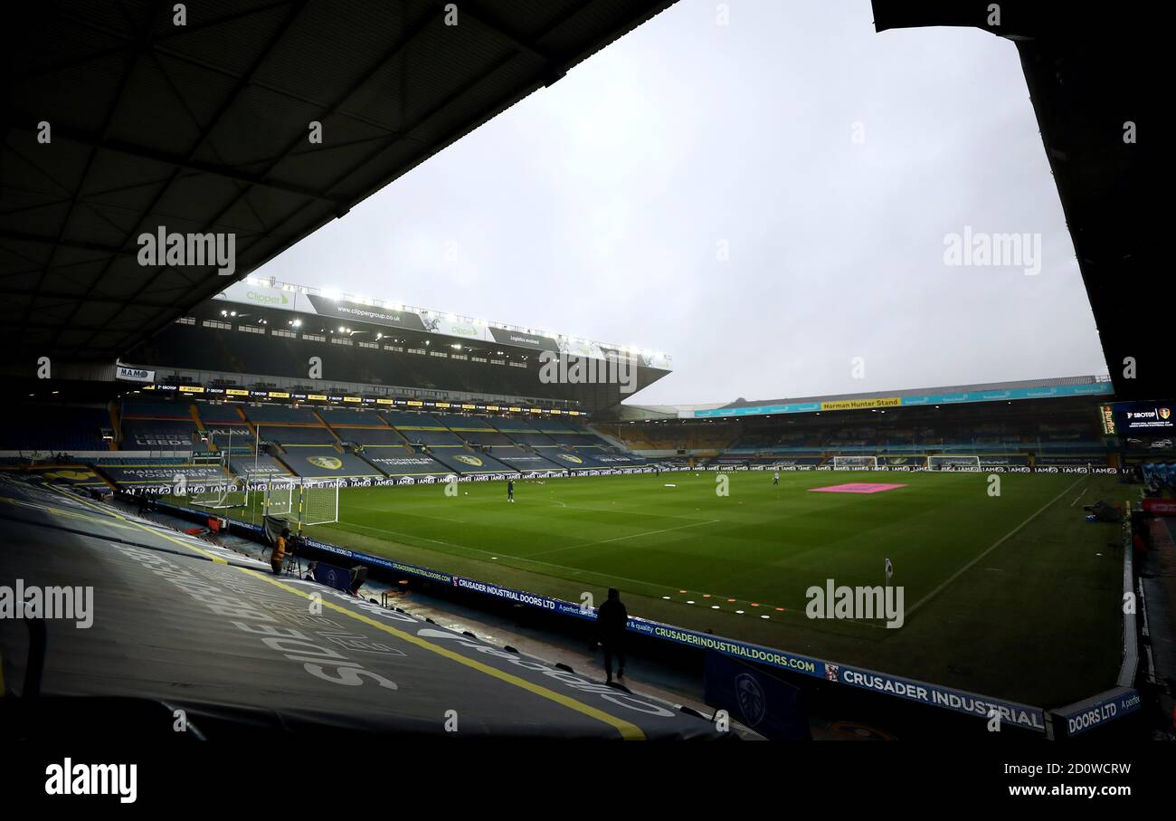 General view of the ground ahead of the Premier League match at Elland ...